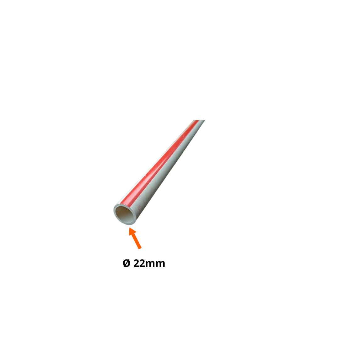 Tubo CPVC Amanco 22 mm - Metro (Agua Quente)